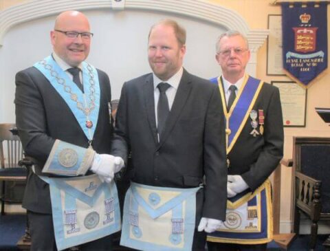 Bro Daniel Crowther, like father, like son. | The Provincial Grand ...