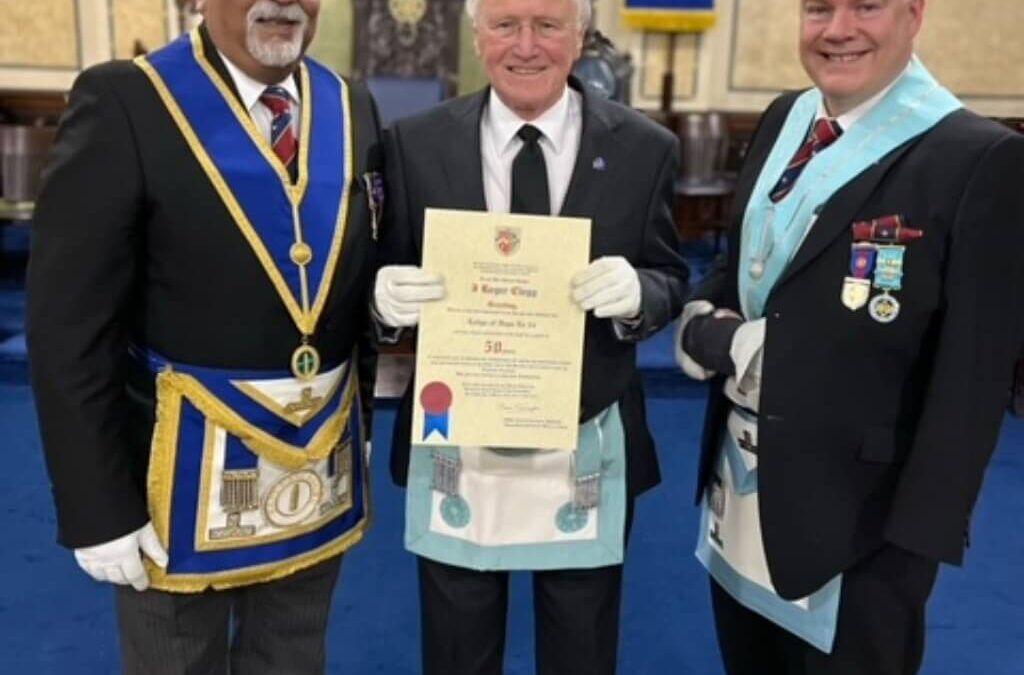 Bro J Roger Clegg – 50th anniversary of a Lewis | The Provincial Grand ...