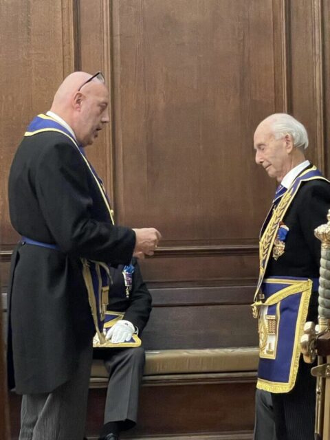 Manchester Mason VWBro Nolan Morrison celebrates Sixty Years in ...