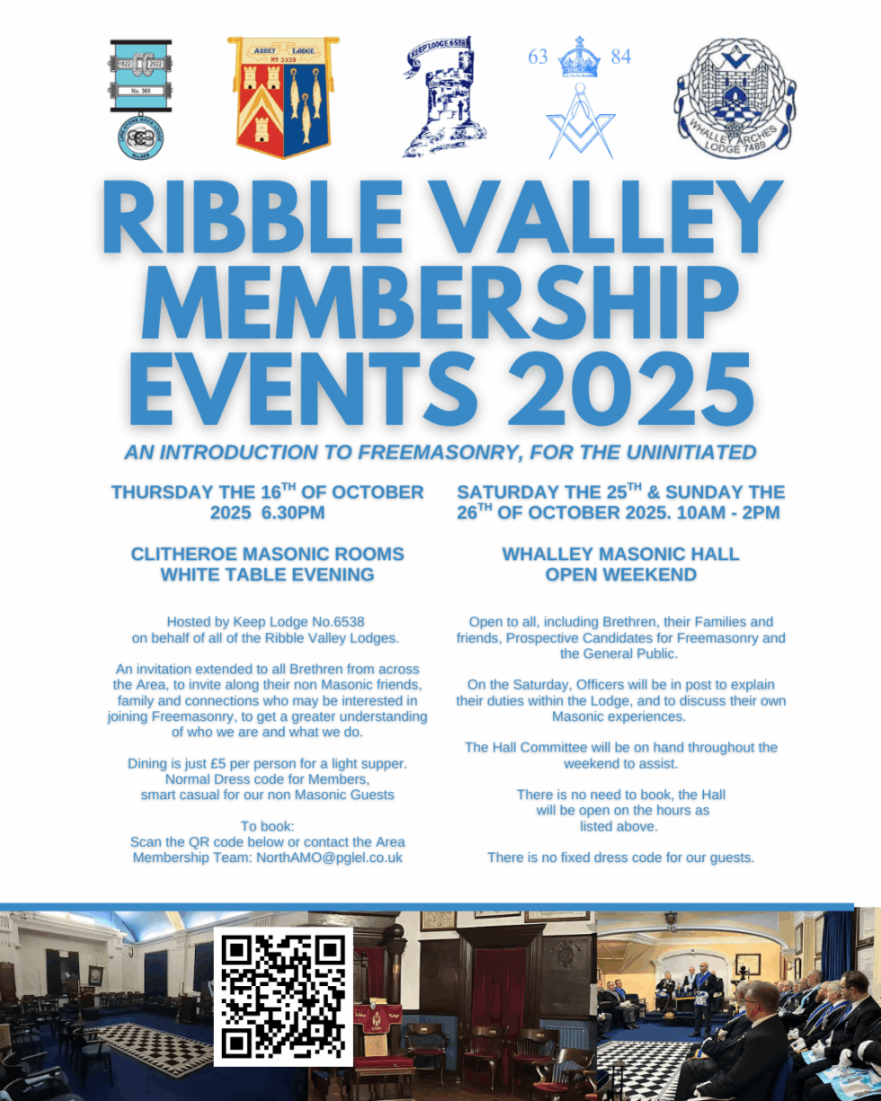 Upcoming Membership events in the Northern Area | The Provincial Grand ...