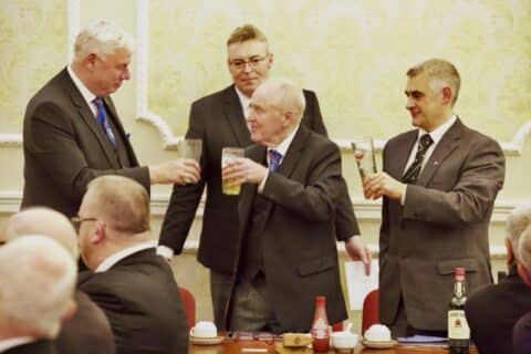 50 years in freemasonry for WBro Peter Clegg PProvDepGReg | The ...