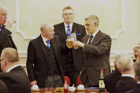 50 years in freemasonry for WBro Peter Clegg PProvDepGReg | The ...